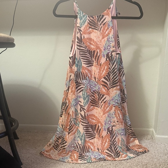 fab'rik | Dresses | Tropical Leaf Print Dress From Fabrik | Poshmark